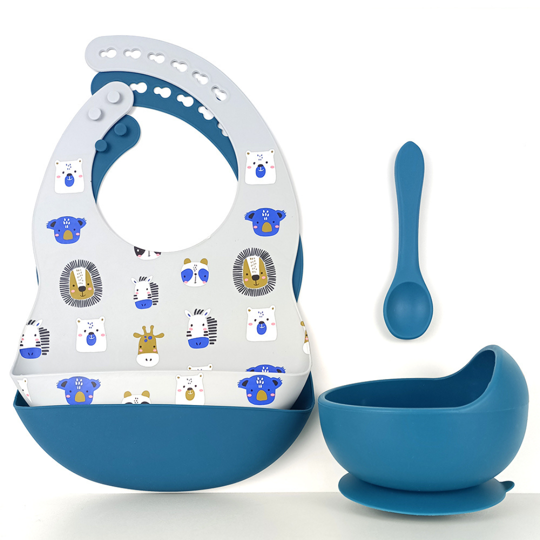 Bibs Manila Azure Menagerie Chewy Cheek Set